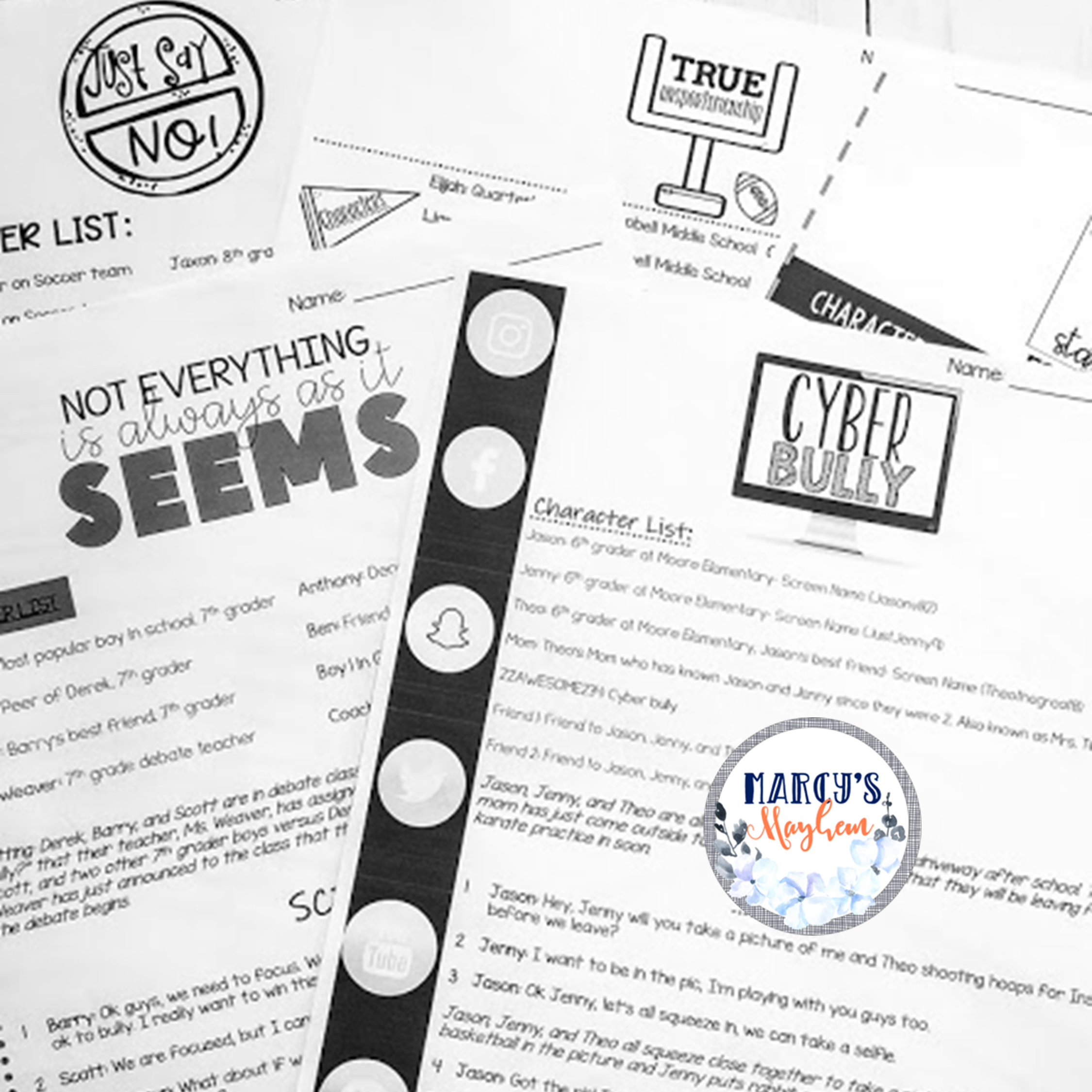 Teach Project Safety Lessons Using Drama Reading Comprehension - Marcys ...