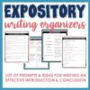 Graphic Organizer for Informative Essay - Marcys Mayhem