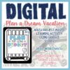 Plan a Trip Math Project Based Learning Vacation Real World Math ...