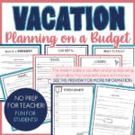 Plan a Trip Math Project Based Learning Vacation Real World Math ...