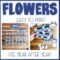 Blue Flowers Classroom Decor: Pretty Navy set - Marcys Mayhem