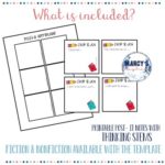 Stop & jot post-it notes & bookmark, Fiction, Nonfiction thinking ...