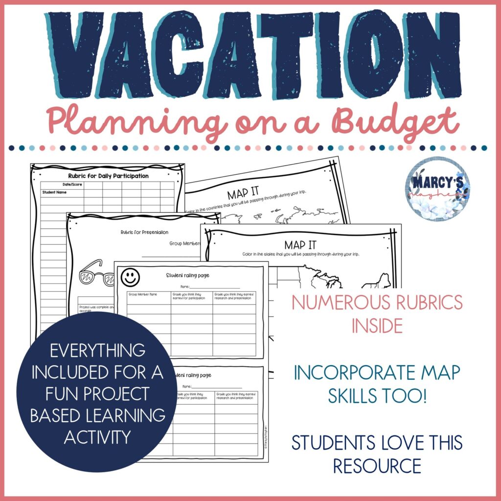 Math Project Based Learning 5th & 6th grade - Marcys Mayhem