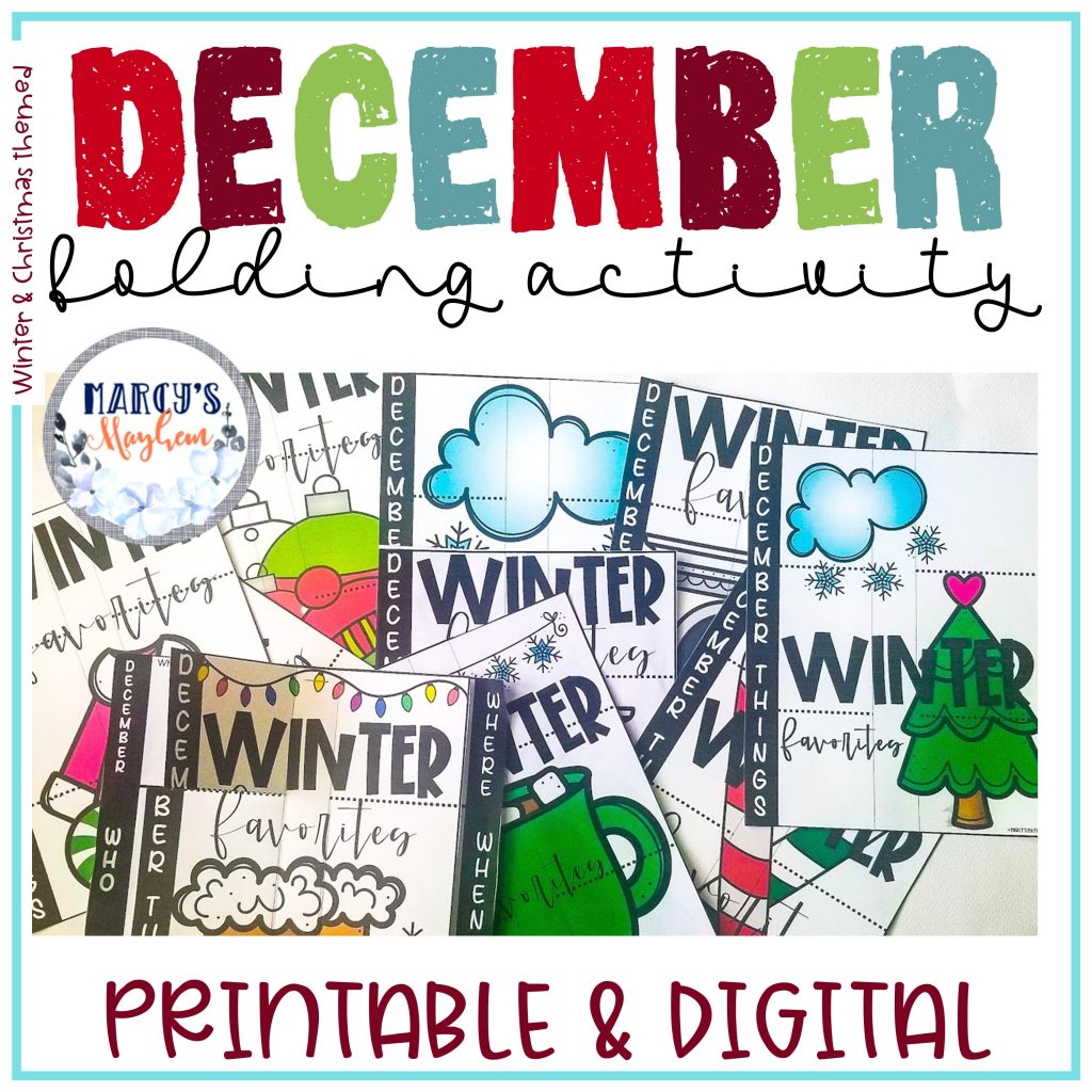 December writing prompts - 4th grade & 5th grade Christmas activities ...