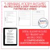 February Poetry Activities, President's Day & Valentine's Day reading ...