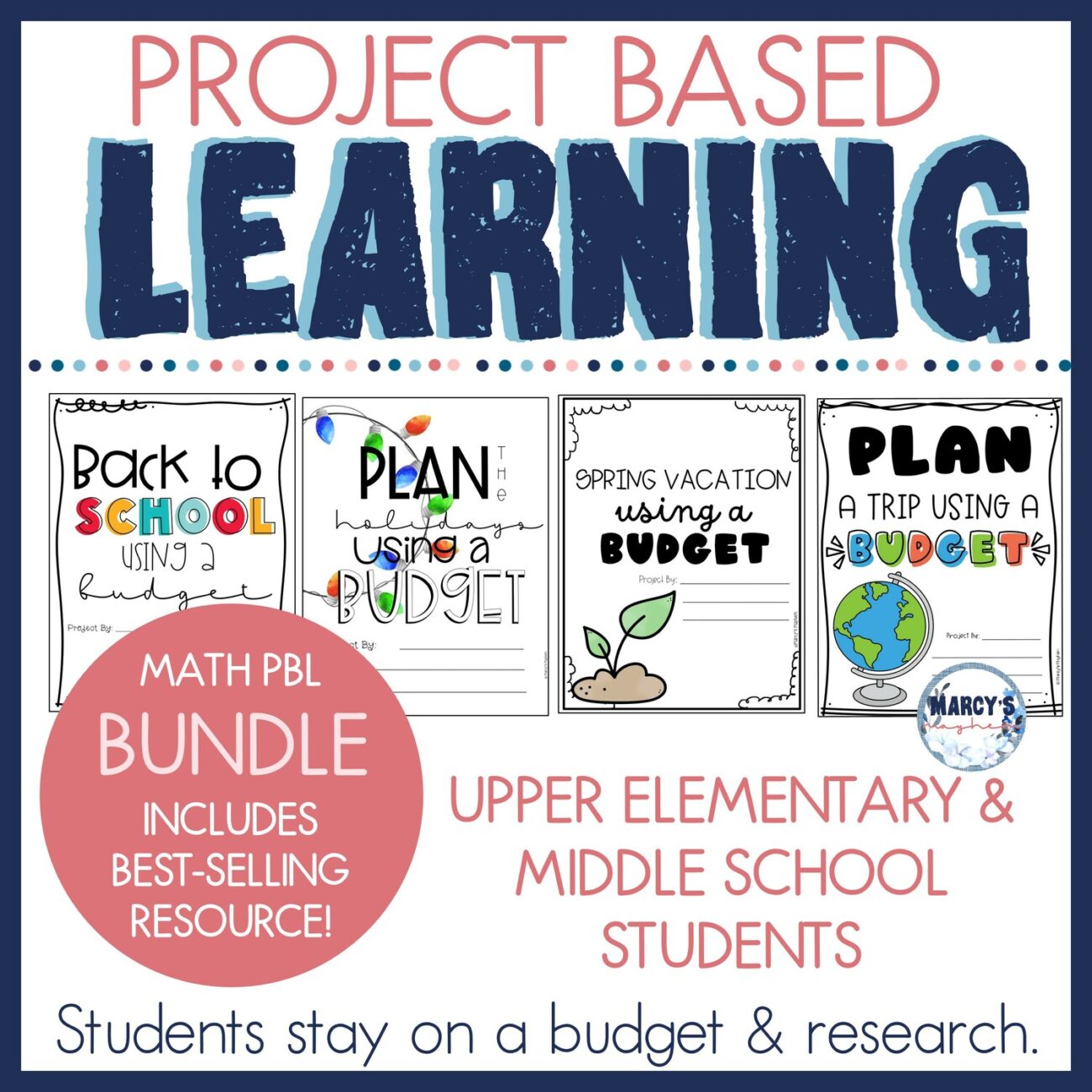 Math Project-Based Learning for the Year - Marcys Mayhem