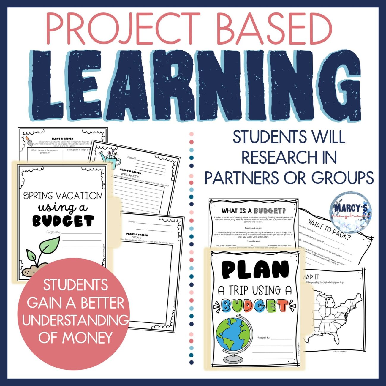 Math Project-Based Learning for the Year - Marcys Mayhem
