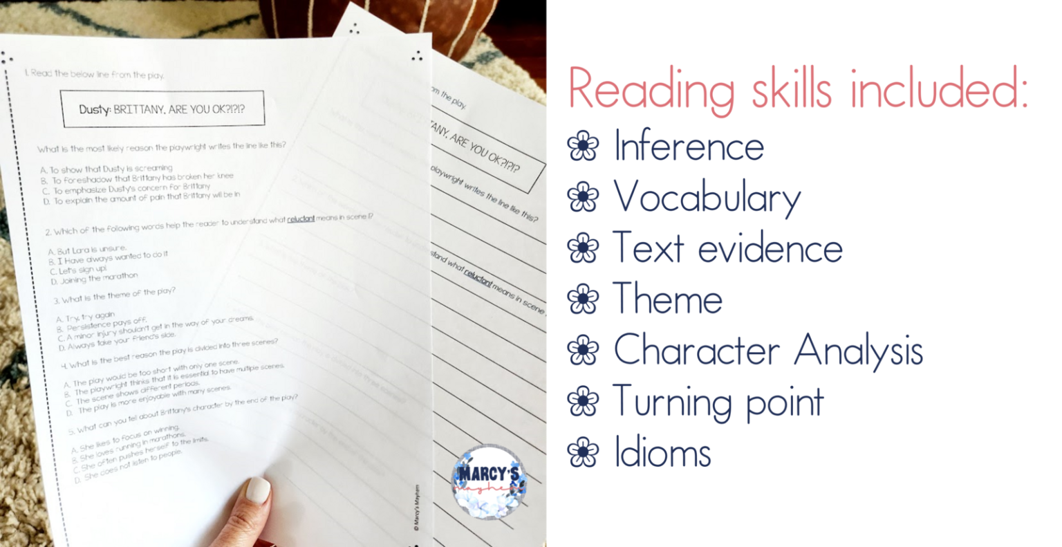 Readers' theater scripts in the classroom - Marcys Mayhem