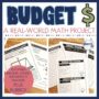 Make a Budget Project Real World Math and Answer Key - Marcys Mayhem